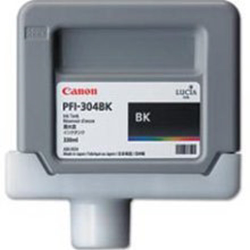 Canon Ink Tank - PFI-304BK - iPF8300 - 330ml - BLACK | West Allis ...